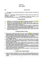 Moderns īres līgums / Paraugs / ID: 207664