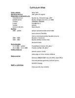 Curriculum Vitae / Paraugs / CV / ID: 326353