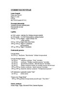 Curriculum Vitae / Paraugs / CV / ID: 589170